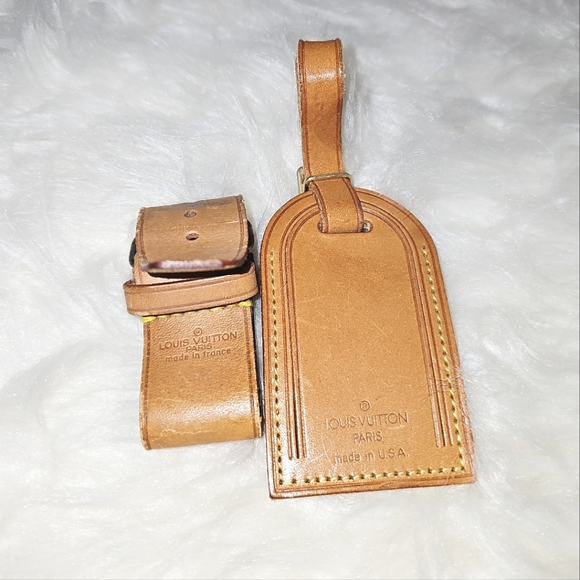 Louis Vuitton | Accessories | Authentic Louis Vuitton Name Tag With ...